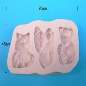 Furry Friends Mould | Shop online at Cake Deco Supplies – Cakedecosupplies