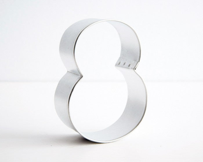 Number 8 Cookie Cutter – Cakedecosupplies