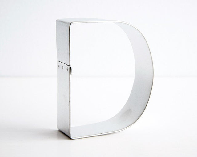 Letter D cookie Cutter – Cakedecosupplies