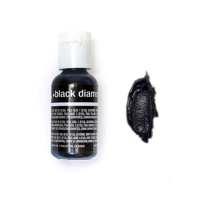 Chefmaster Black Diamond Food Gel 20g – Cakedecosupplies