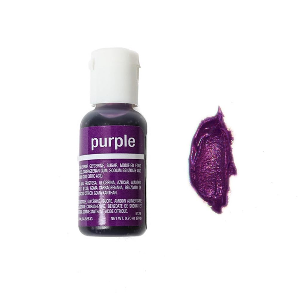 Chefmaster Purple Food Gel | Shop online at Cake Deco Supplies ...