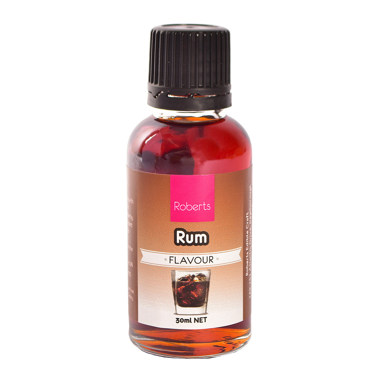 Roberts Confectionery Rum Natural Flavour – Cakedecosupplies