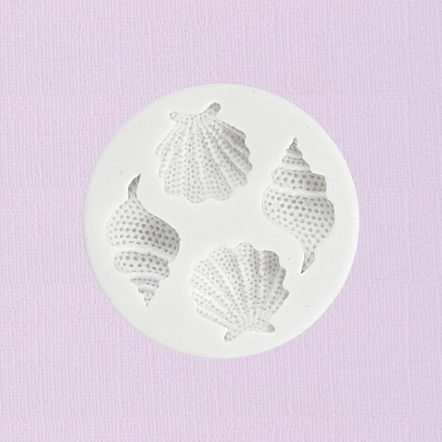 CIU Silicone Mould Sea Shells Assorted 4pc – Cakedecosupplies