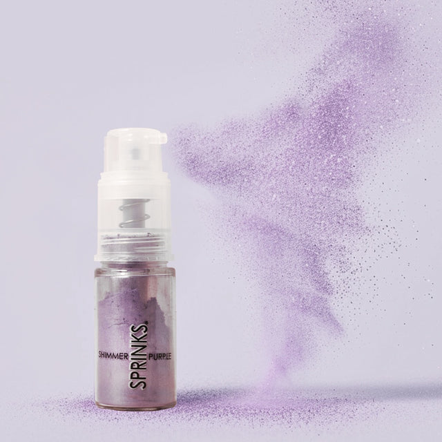 Sprinks Pump Shimmer - Purple Lustre – Cakedecosupplies