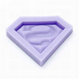 Silicon Mould - Superman Logo Mould | Shop online at Cake Deco Supplies ...