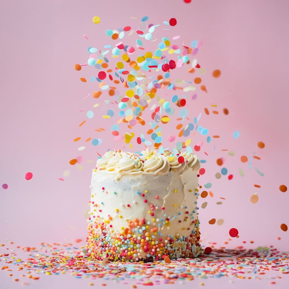 Wafer Confetti Rainbow Mix 9g – Cakedecosupplies