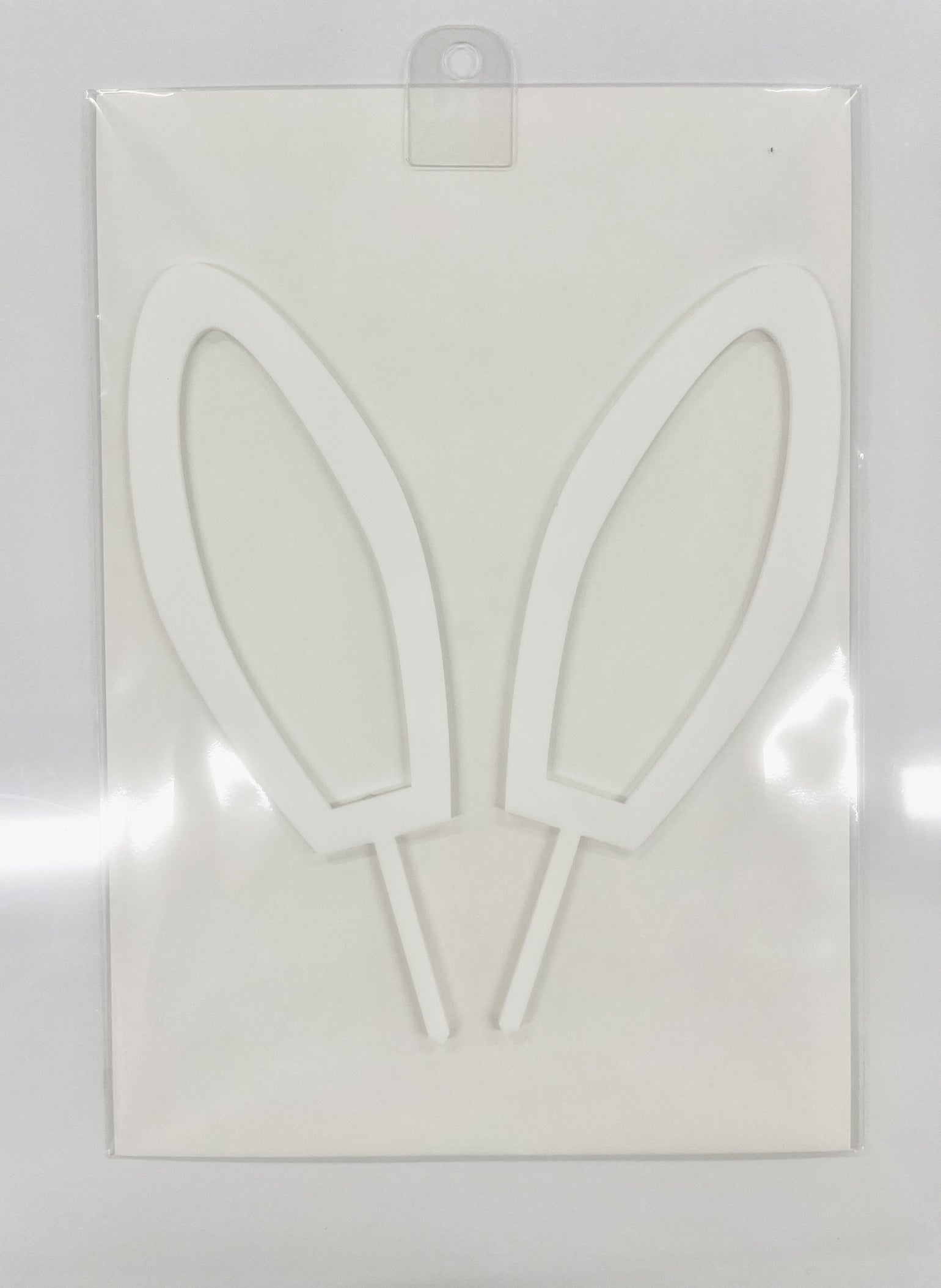 Acrylic - Bunny Ears White – Cakedecosupplies