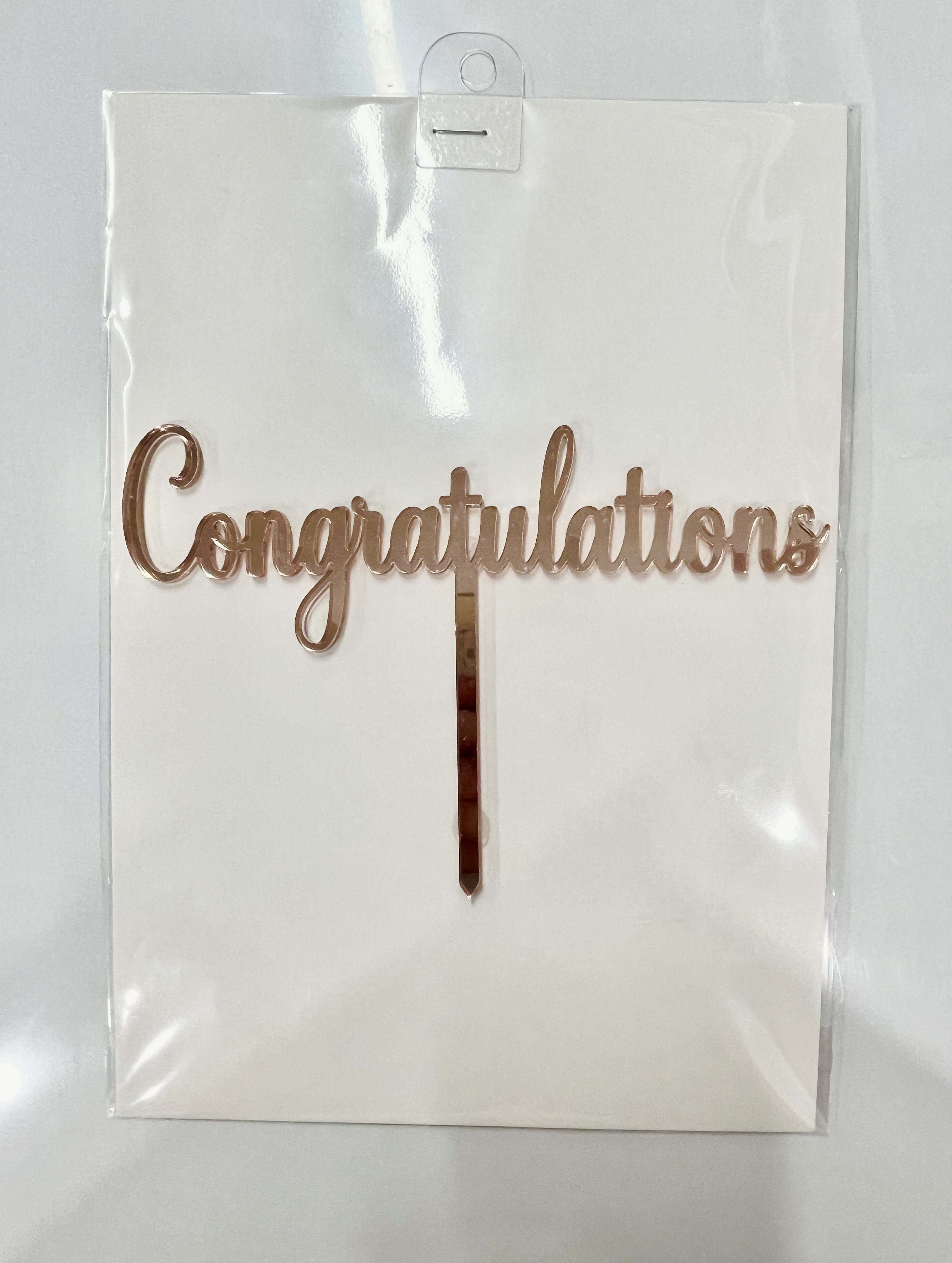 Acrylic - Congratulations – Cakedecosupplies