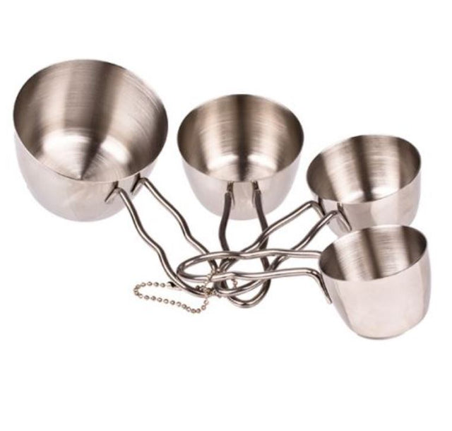 Stainless Steel Measuring Cups – Cakedecosupplies