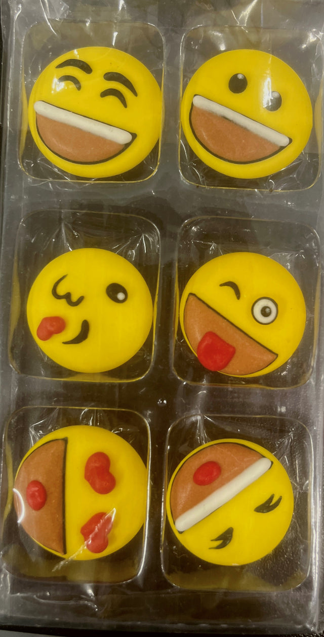 EdibleToppers- Emoji Faces – Cakedecosupplies
