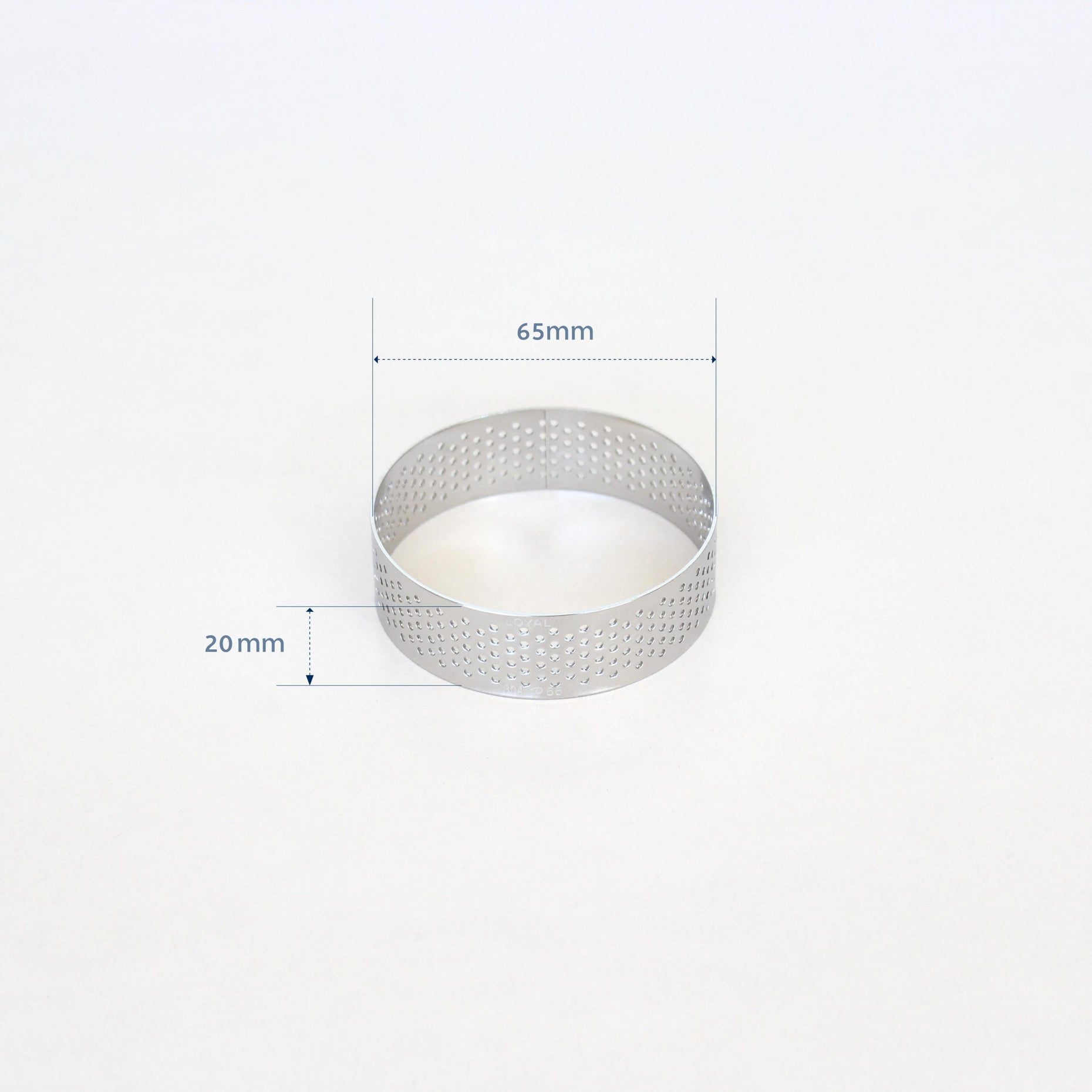Perforated Tart Ring 65x20mm | Shop online at Cake Deco Supplies ...