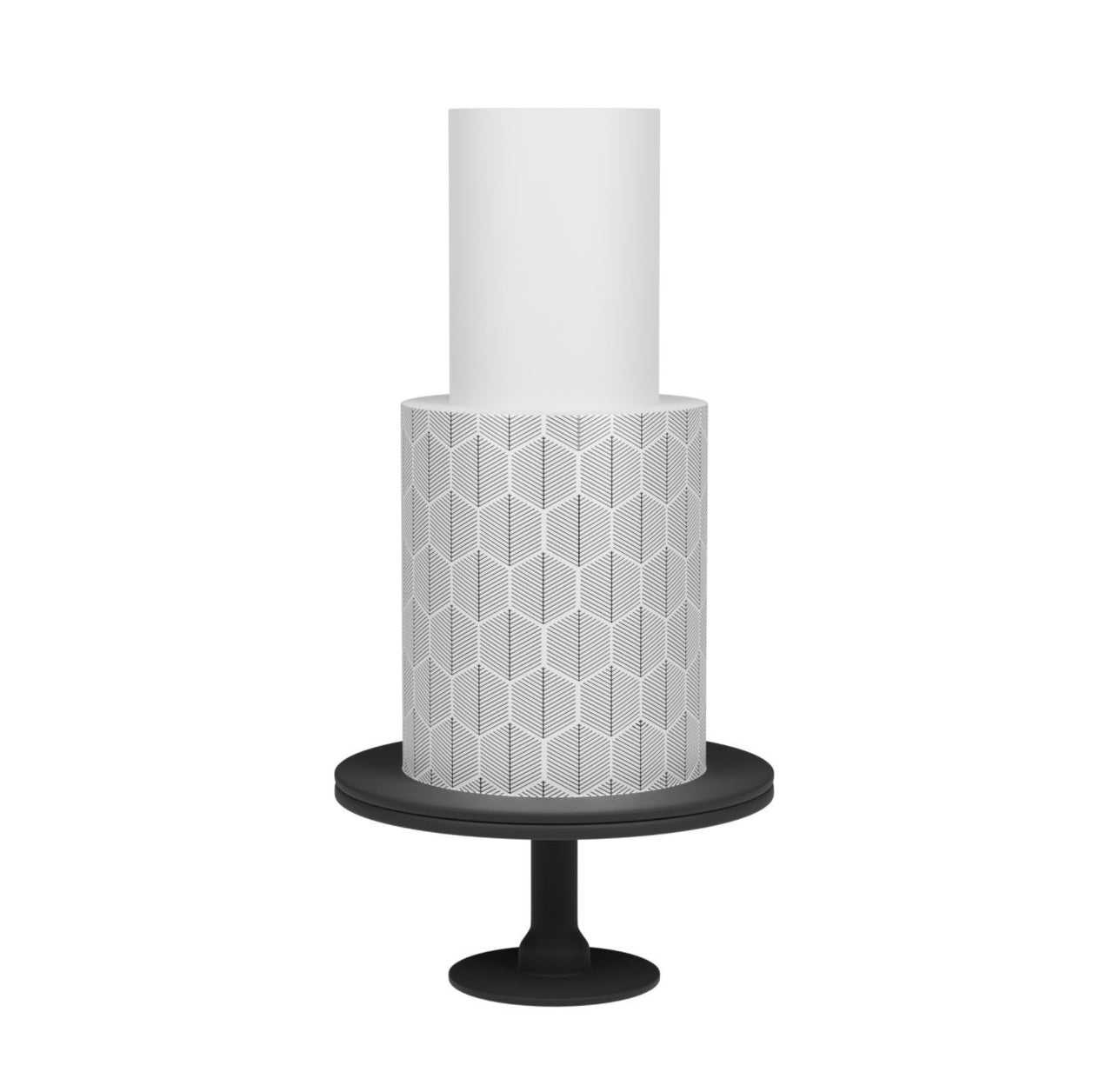 Mesh Stencil - Quill | Shop online at Cake Deco Supplies – Cakedecosupplies